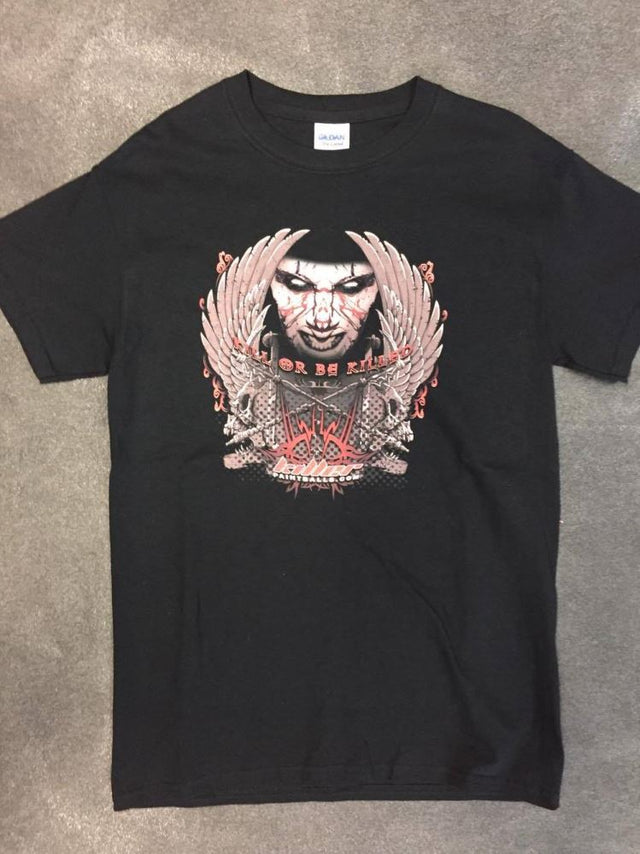KILLER PAINTBALL T-SHIRT - KILL OR BE KILLED